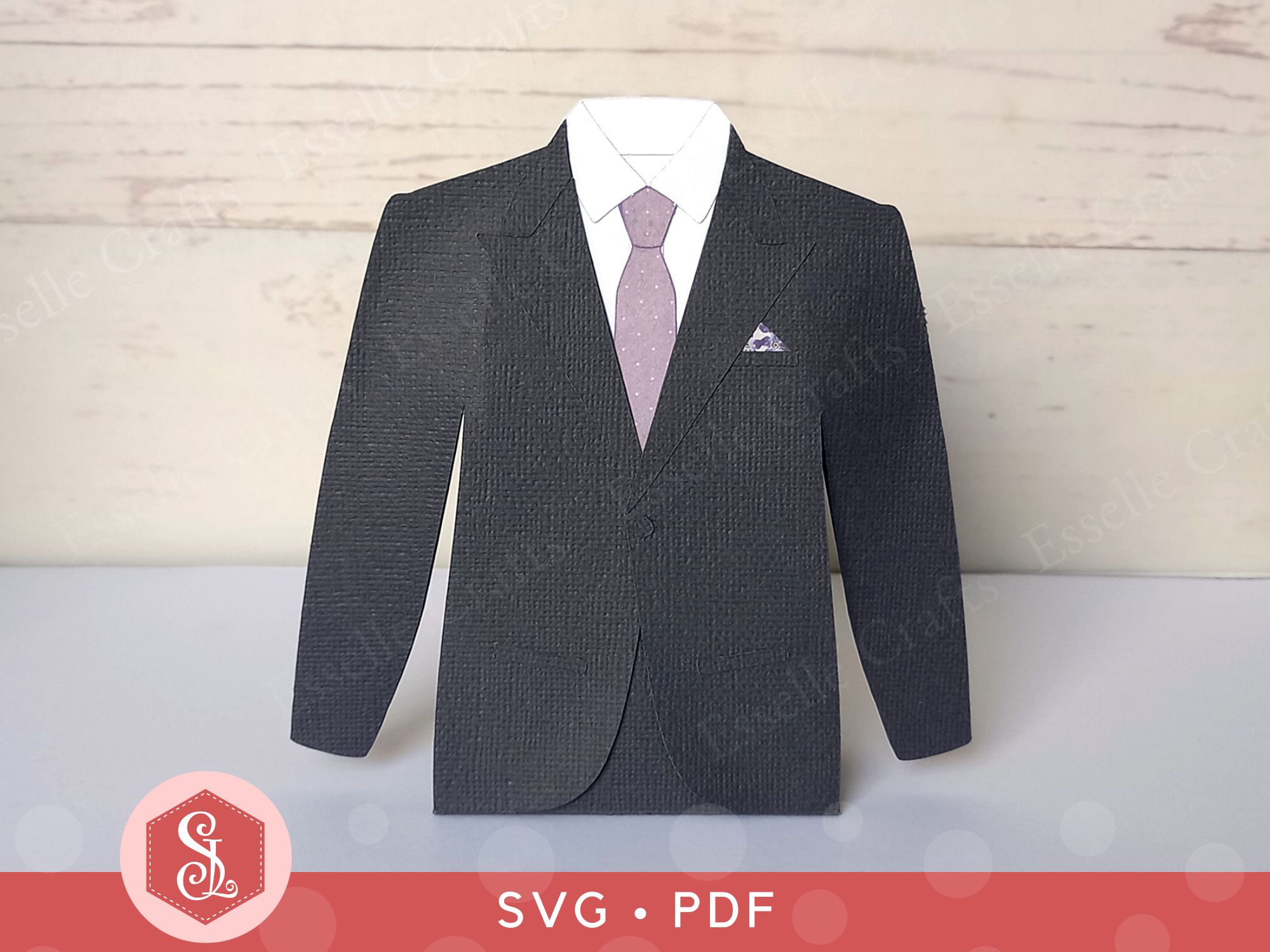 Tuxedo / Suit Jacket Favour Boxes – Esselle Crafts